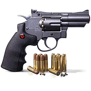Crosman SNR357 Snub Nose .177-Caliber Pellet/ BB CO2-Powered Revolver