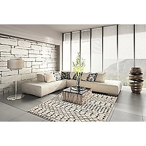 St. Croix Trading Company Isabella Home Area Rug, 8x10', Cream