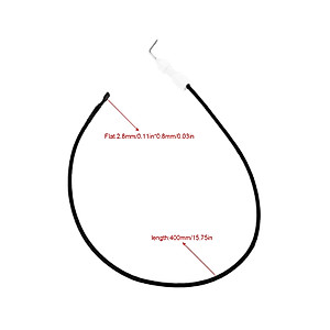 3Pcs Propane Gas Patio Heater Universal Electrode Igniter Wire With Sparker 400mm For Grill Gas Stove Any Gas Appliance