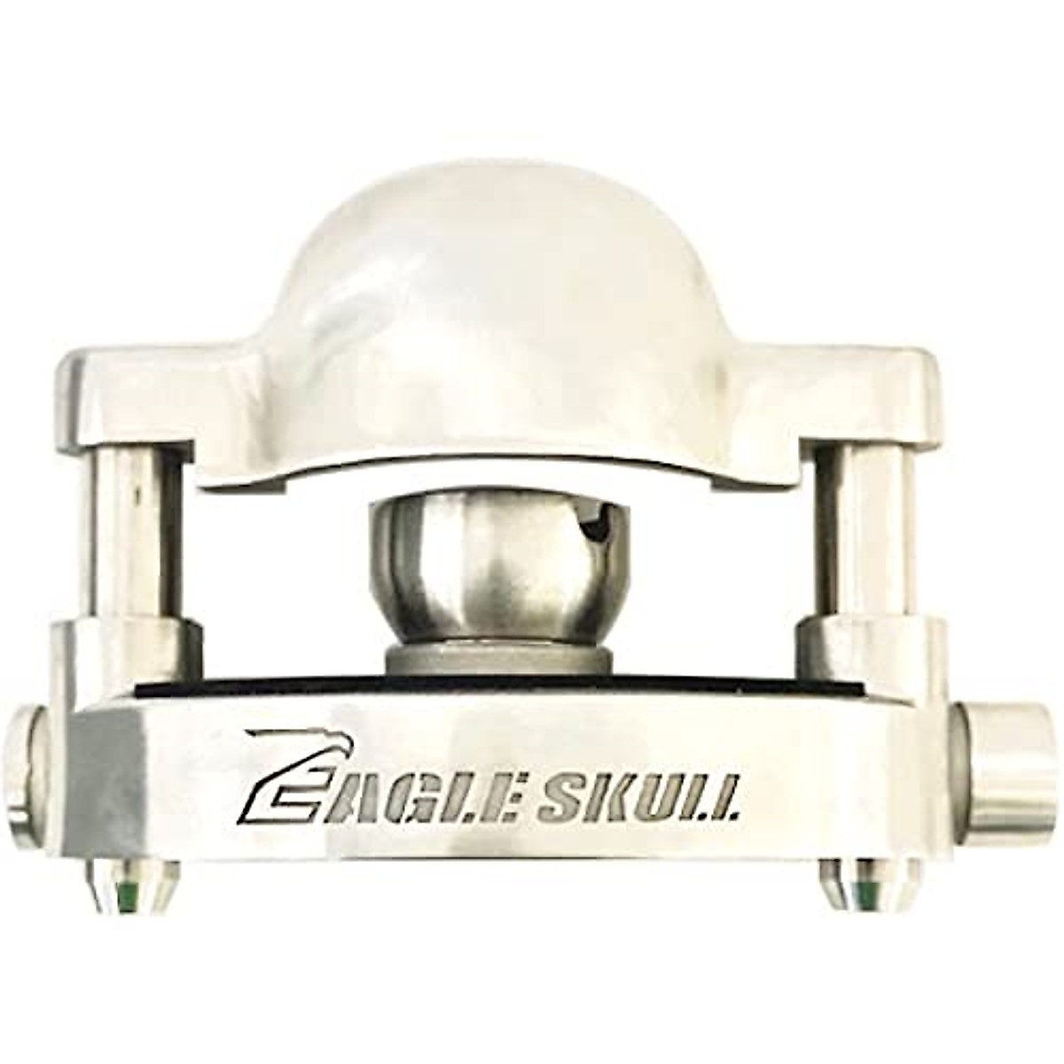 Stainless steel trailer coupler hitch alarmed lock loud alarms 120dB alarm travel camp ground camping horse shows boat marina dump trailers storage RV park locking hitches curt demco atwood stop theft