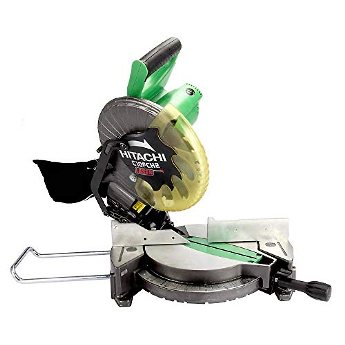 Hitachi C10FCH2 15-Amp 10-inch Single Bevel Compound Miter Saw with Laser Marker