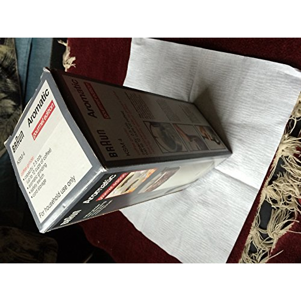 Braun Aromatic Coffee Grinder "Gourmet Edition" (Model: KSM 4)