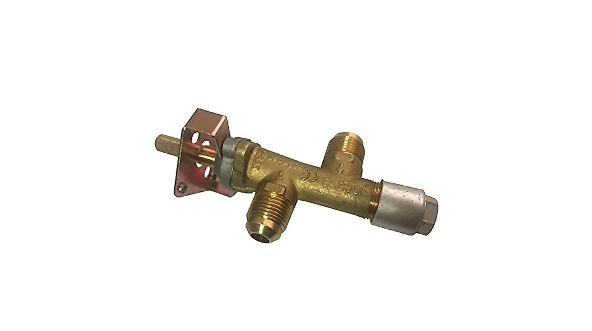 Meter Star CSA Certified Brass Gas Valve for Fire Pits & Grills