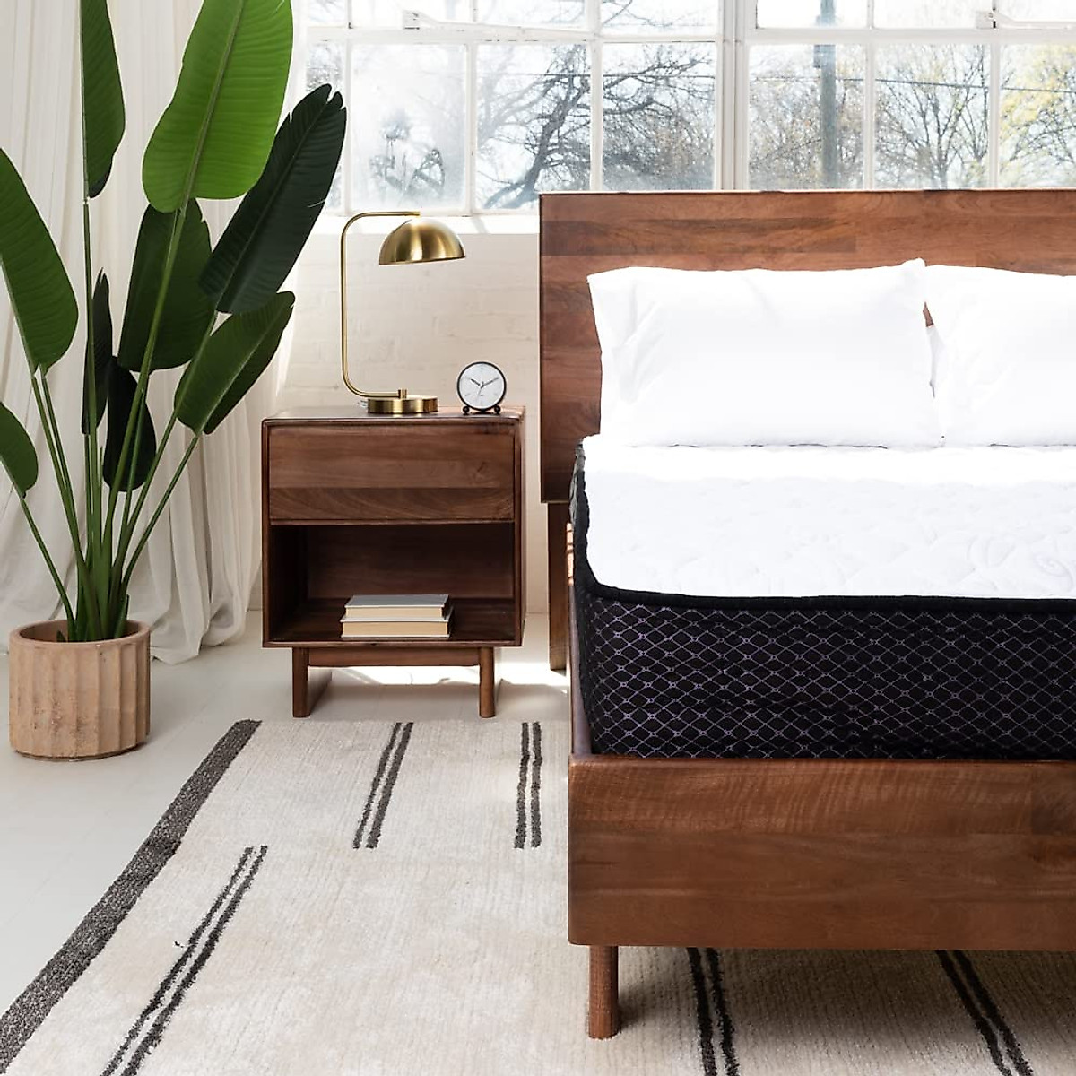 Signature Design by Ashley Twin XL Size Limited Edition 11 inch Firm Hybrid Mattress with Lumbar Support Gel Memory Foam