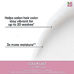 Biolage Color Last Conditioner | Color Safe Conditioner | Helps Maintain Depth & Shine | For Color-Treated Hair | Paraben & Silicone-Free | Vegan​| Cruelty Free | 1.7 Fl. Oz