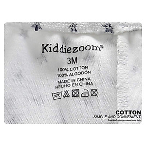 Unisex Newborn Baby Cotton 4-Pack Pants Embroidery Pringting Casual Leggings 0-24 Months for Boys and Girls Darkblue