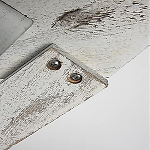 woodsky White 4-Tier Retail Display Tables Wooden Stand with Portable Shelves for Products Display Craft Show Rack for Tabletop, Countertop, Farmers Market, Tradeshows, Vendor Riser