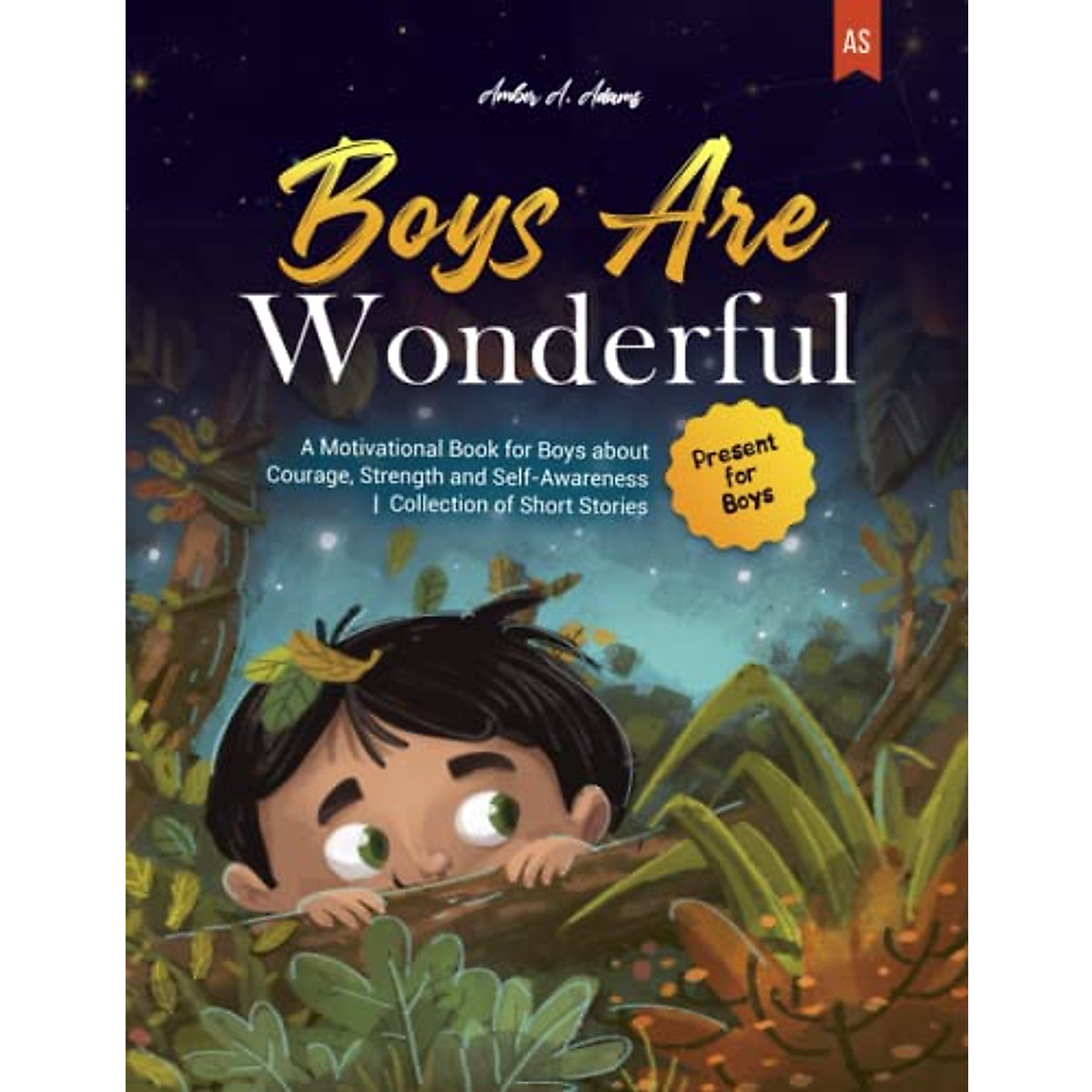BOYS ARE WONDERFUL: A Motivational Book for Boys about Courage, Strength and Self-Awareness | Collection of Short Stories | Present for Boys