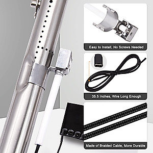 Grill Replacement Parts for Charbroil 463241314, 463241313, 463241413, 463241014, 463241414, 463241013, for Charbroil Commercial T-36D T-22D T-47D Grills, G527-2200-W1 G356-2200-W1 G527-0013-W1