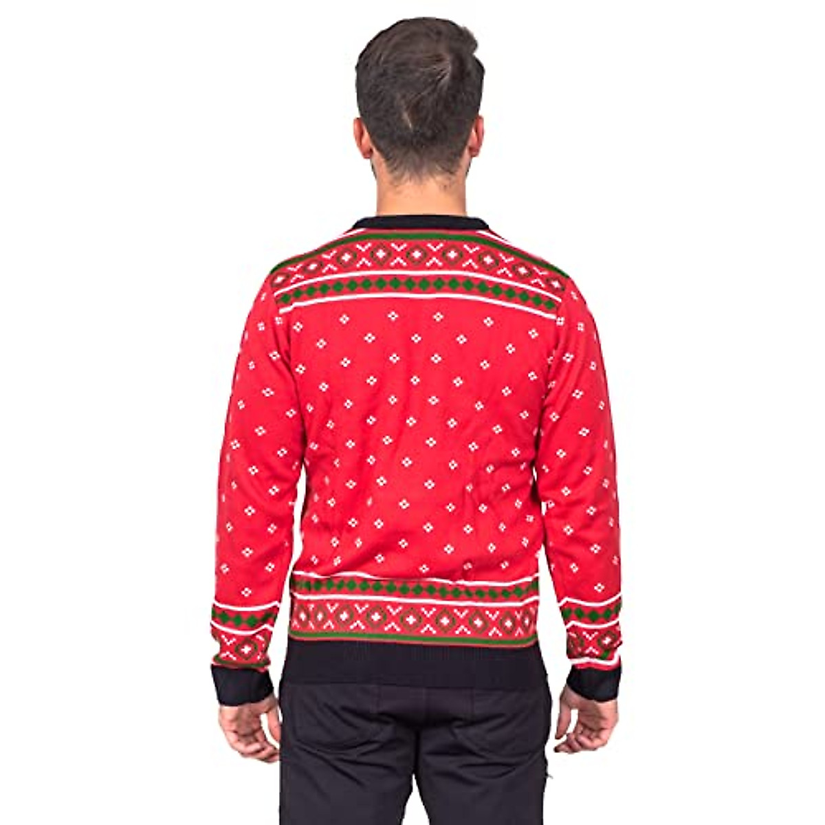 Costume Agent Adult Unisex Cotton It's A Major Award Leg Lamp Movie Ugly Christmas Sweater (S-4XL) Multicolored