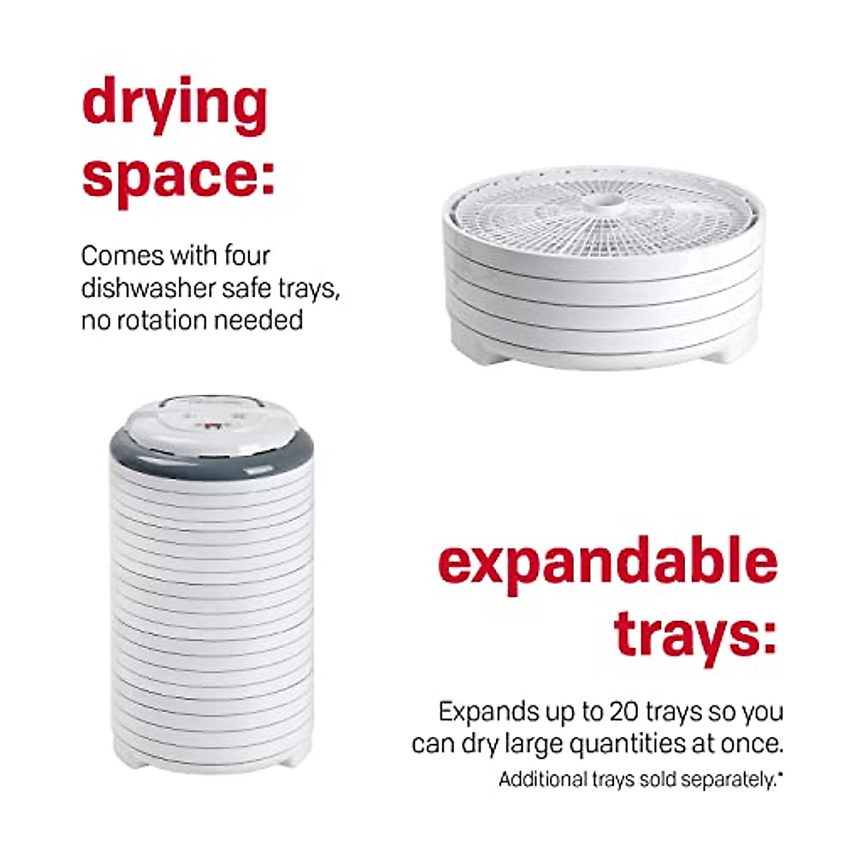 NESCO FD-1040 Gardenmaster Digital Pro dehydrator, For Jerky and Snacks, White