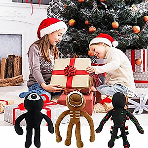 Ysnhsye Doors Plush Toy Set, Terror Game Friends Plush, Stuffed Plush,Gifts for Children and Friends, Halloween (10pcs)