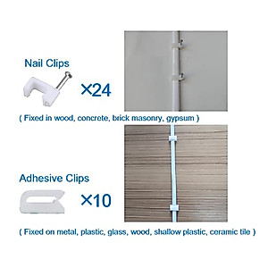 DIANMU 20FT Magnetic Charging Cable with Charger for Arlo Pro 3/Pro 4/Ultra/Ultra 2 Camera,Outdoor Power Cable and Power Adapter for Arlo(Not for Arlo Pro 3 Floodlight/Pro/Pro 2/Essential),2 Pack