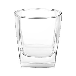 Maverton Set of 6 whiskey glasses for woman - Personalized Tumblers for Birthday - Drinking glasses for her - Customized whisky set for anniversary - Stylish glassware - INITIALS