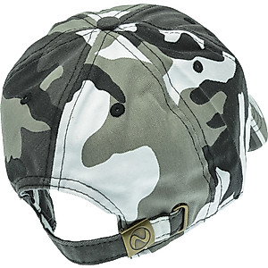 Hand By Hand™ Solid Cotton Cap Washed Hat Polo Camo Baseball Ball Cap [34 City Camo](One Size)