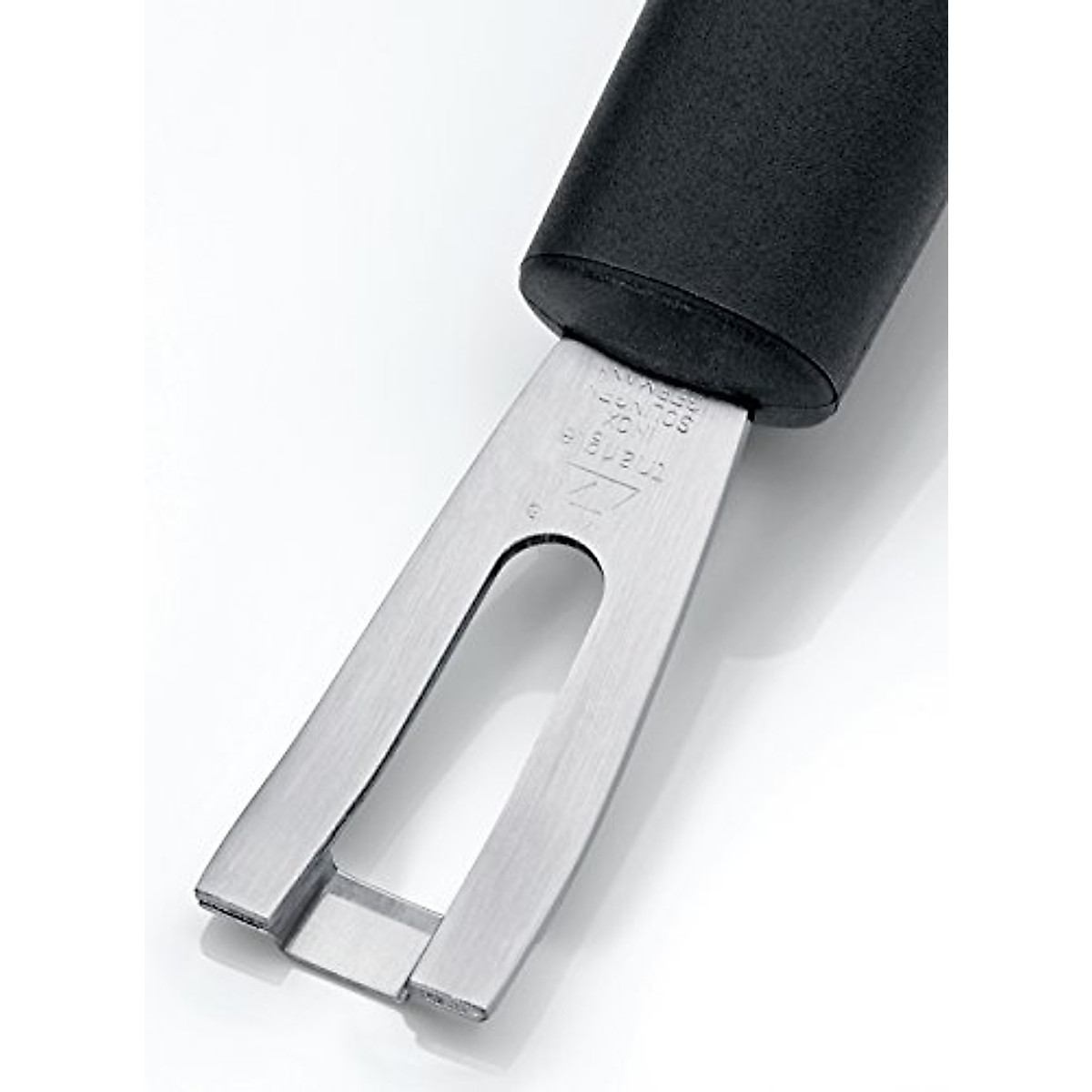 triangle Channel Knife - Rectangular Stainless Steel Blade - Fruit & Vegetable Carving Tool for Garnishing - Dishwasher Safe - Made in Germany