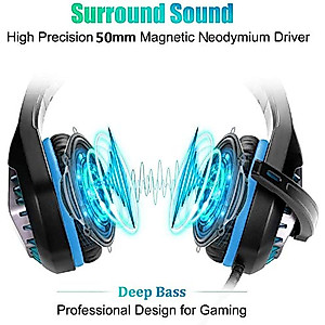 Headsets for Xbox One, PS4, PC, Nintendo Switch, Mac, Gaming Headset ...