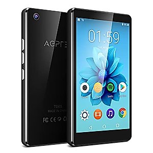 AGPTEK T06S WiFi MP3 Player with Bluetooth and 5MP Camera, 4 inch Touch Screen 16GB MP4 Player Lossless Music Player, Support APPs, Spotify, Browser