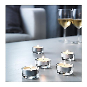 IKEA Home Decoration Sinnlig Scented Tealight, Vanilla Pleasure, Natural- 30 /Pack, Multicolor