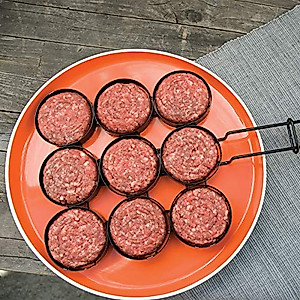 Charcoal Companion Mini Burger "Sliders" Grilling Set