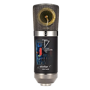 TZ Stellar X2 Vintage Large-Diaphragm Cardioid Condenser XLR Microphone