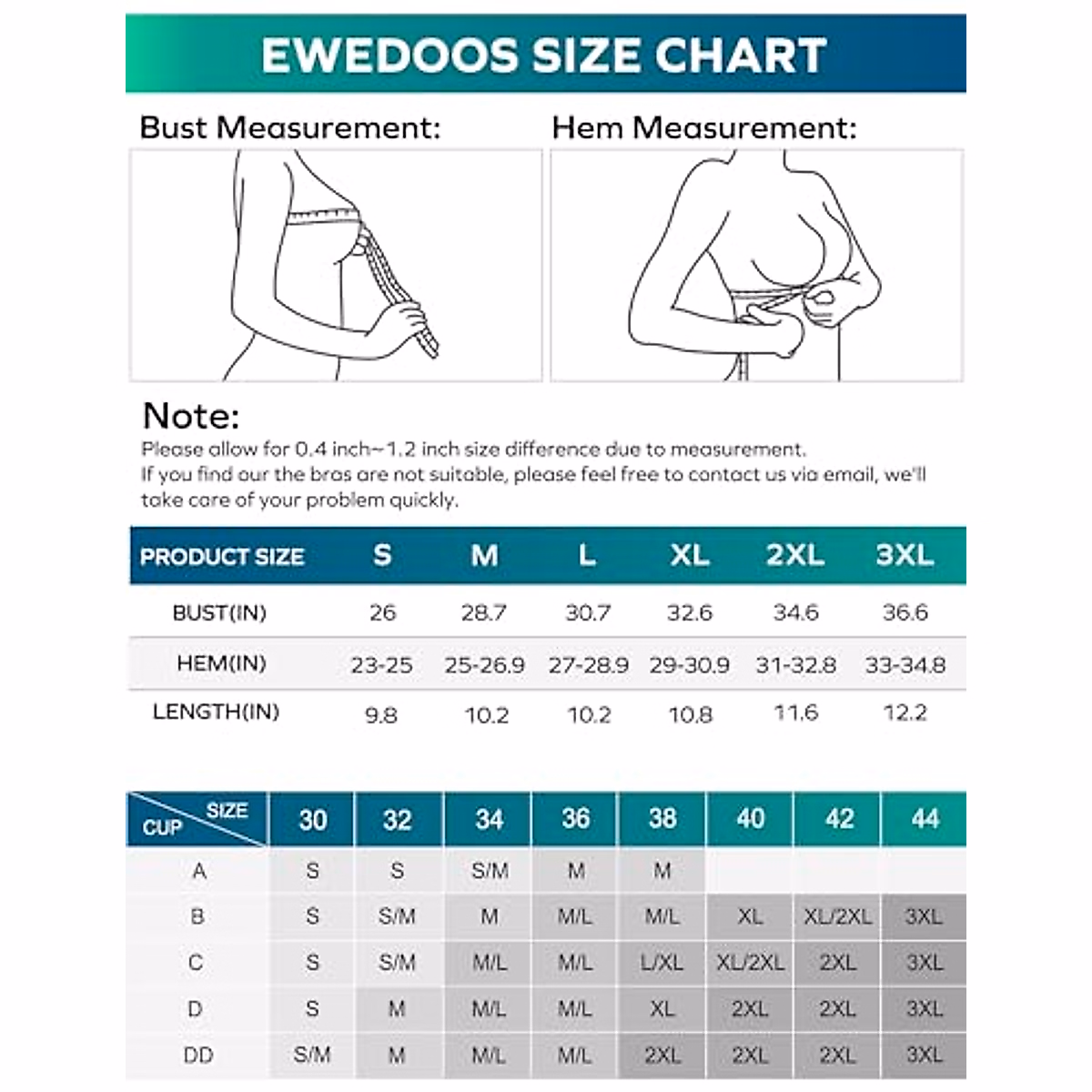 Ewedoos High Impact Sports Bras for Women High Support Push up Sports Bra Racerback Sports Bras Workout Bra Running Bra Maroon