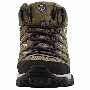 Merrell Women's Moab 2 Vent Mid Hiking Boots, Olive,10.5 M