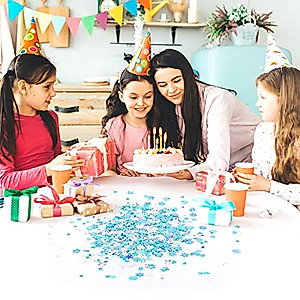 1200 Pieces Hippie Confetti Paper Peace Daisy Flower for Hippie Party Craft Home Table Confetti Decoration Baby Shower Birthday Hippie Groovy Party Decorations