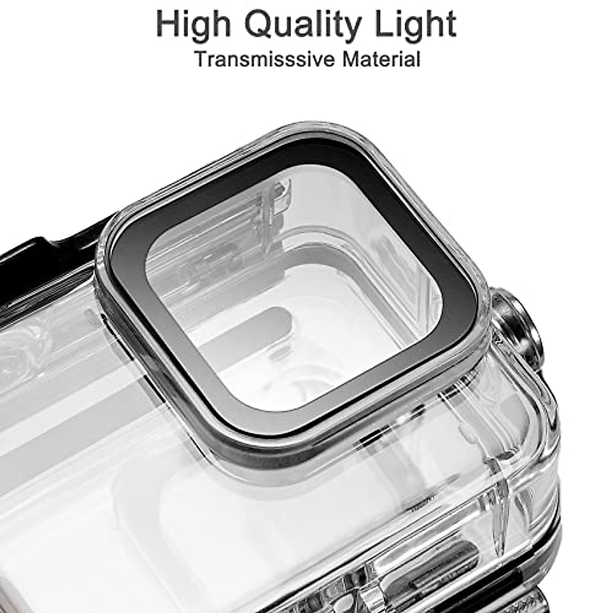 OKFUN Waterproof Housing Case for Go Pro Hero 11 Black/Hero 10 Black/Hero 9 Black,Protective Underwater Dive Case Shell for Go Pro Hero11/Hero10/Hero9 Action Camera,with Mount and Thumbscrew