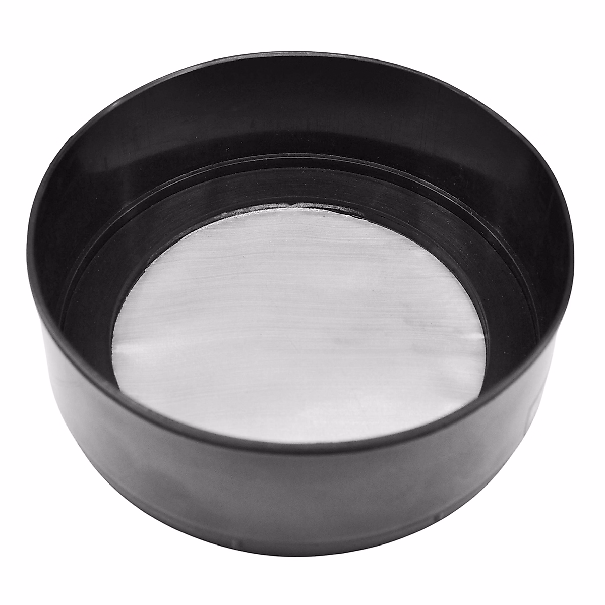 EISCO 6 Piece Stackable Assorted Mesh Sieve Set, 7 Inch - Plastic - Includes #5, 10, 60, and #230 Plus Bottom Pan and Cover