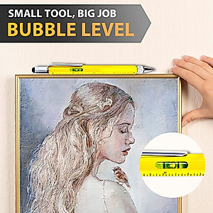 Gifts for Men Multitool Pen - Stocking Stuffers for Men Gifts for Dad Unique Christmas Gifts for Men Who Have Everything Pocket Multi Tool Cool Gadgets for Men Husband Boyfriend Mechanic Tools for Men