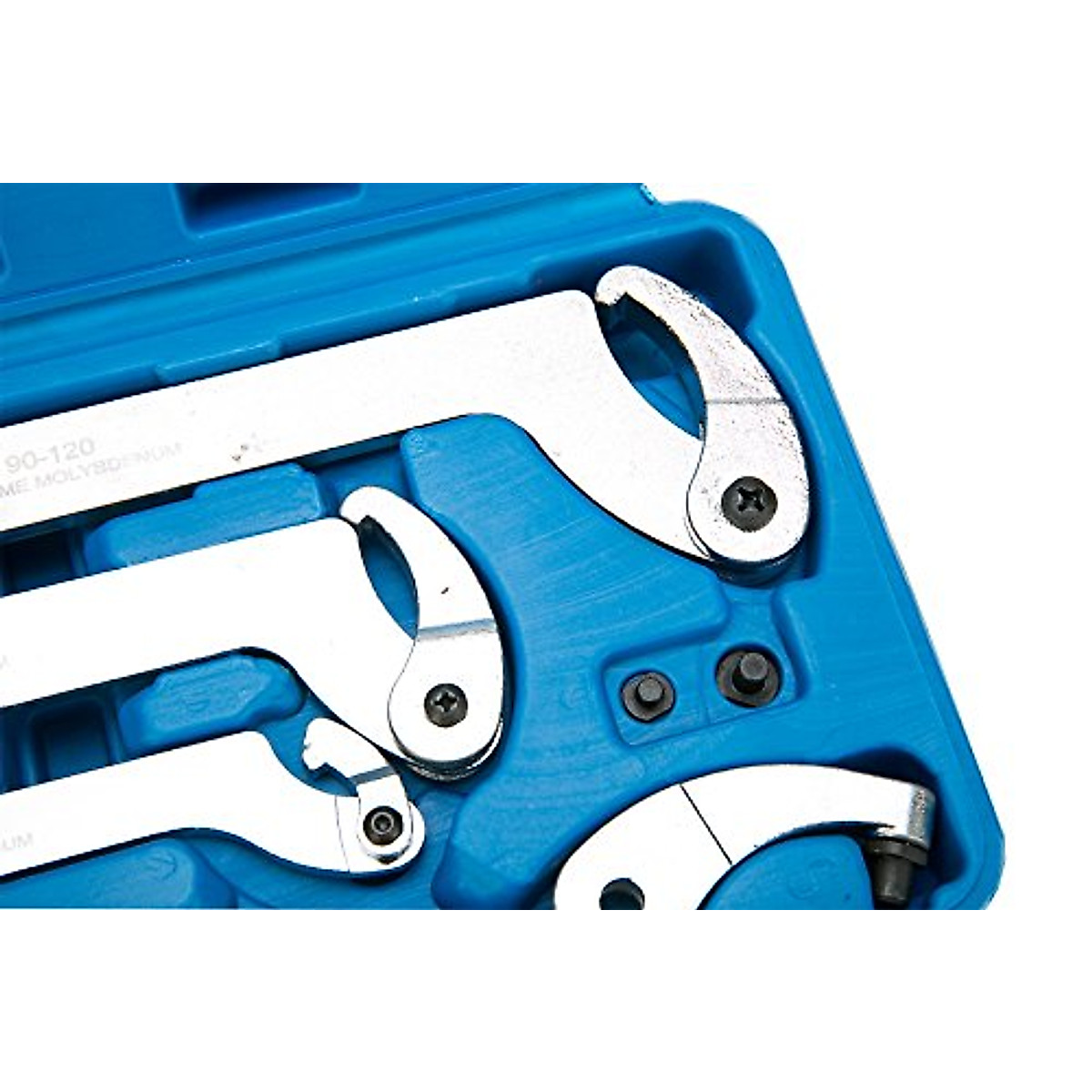 8MILELAKE Adjustable Hook And Pin Wrench/Spanner Tool Set