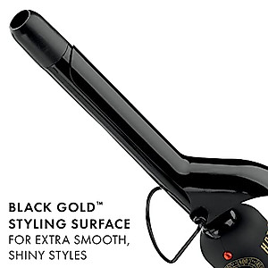 HOT TOOLS Pro Artist Black Gold Curling Iron, 3/4 " Barrel
