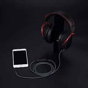 Cable Boom Microphone Compatible with HyperX Cloud Flight | 3.5mm Jack Headphone - Volume Control for Playstation PS4 or Xbox One Controller, PC, Tablet,Laptop,Smartphone - Boompro Gaming Mic (150CM)