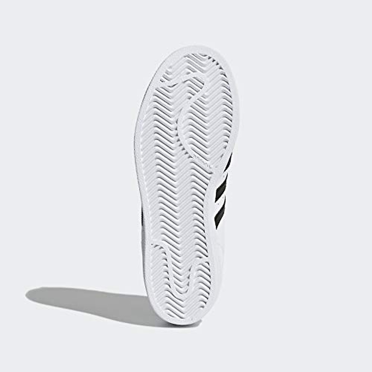 adidas Originals unisex child Superstar Sneaker, White/Core Black/Core White, 7 Big Kid US