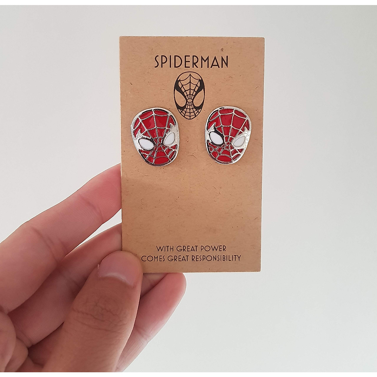 Superhero Cufflinks Wedding/Birthday Set of 5: Iron Man Spiderman Captain America Thor Hulk Marvel Collection