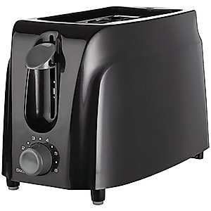 Brentwood Cool Touch 2-Slice Toaster Kitchen Supplies, Black