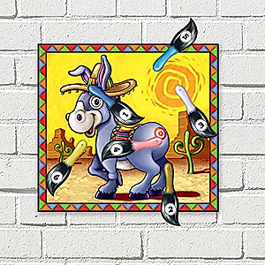 Donkey Game (mask & 12 tails included) Party Accessory (1 count) (1/Pkg)