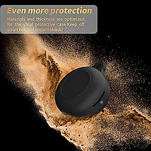 Case for LG Tone Free Case Cover, TOLUOHU Carry/Shockproof/Waterproof Silicone Protect Skin Case Cover for LG Tone Free FN4/FN5W/FN6/FN7 Wireless Earbuds Bluetooth Headphones Accessories with KEYCHAIN