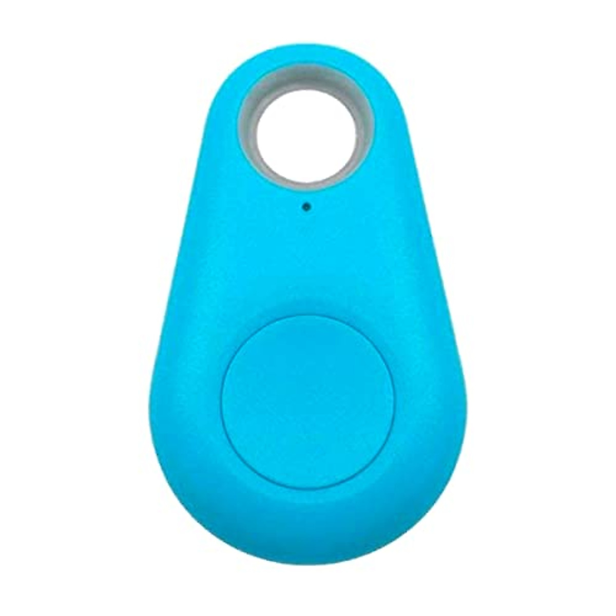 Portable GPS Tracking Mobile Smart Anti Loss Device Key Finder Locator GPS Smart Tracker Device for Kids Dog Pet Cat Wallet Keychain Luggage, Alarm Reminder, App Control 1pack-Blue