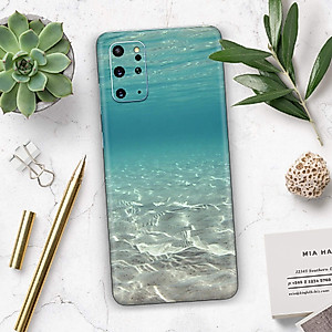 DesignSkinz Under The Sea Scenery Protective Vinyl Decal Wrap Skin Cover Compatible with The Samsung Galaxy S20 (Screen Trim & Back Glass Skin)