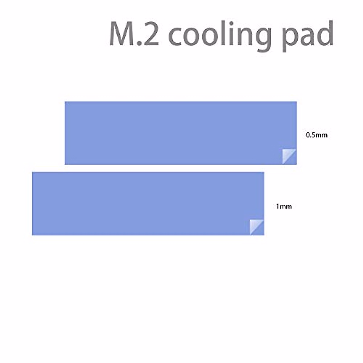 M.2 SSD Mounting Screws Kit for Asus/msi Motherboards， with Nvme m2 Cooling pad