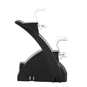 Controller Charger Station,Controller USB Charging Station Dock for DualShock with USB Charging Cable,Fast Charging Station for/Slim/with Blue LED Light(Black)