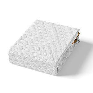 Ginkgo Leaf Bedding Set for Girls Boys Golden Leaf Pattern Comforter Cover Tropical Leaves Duvet Cover Room Decor Ginkgo Leaves Bedspread Cover Full Size Bedding Collection 3Pcs (No Comforter)