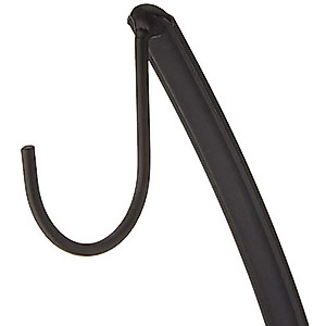 Spectrum Diversified Ashley Fruit Bowl with Banana Holder, Small, Black