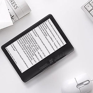 ASHATA Portable 7inch EBook Reader Colorful Screen Supports 16 GB TF Card,Waterproof UltraClear Electronic Screen EBook Reader,Builtin Music, Video, Photos and Other Multimedia