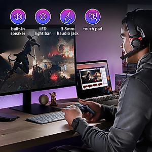 Matbip PS-4 Controller Wireless Play-Station 4 Controller Compatible PS-4/Pro/Slim/PC PS-4 Controller Dual-Shock 4 with Dual Vibration/Joystick/Turbo/Touch Pad Brand