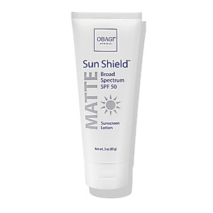 Obagi Sun Shield Matte Sunscreen – Broad Spectrum Non-Comedogenic SPF 50 Protection from the Sun – 3 oz