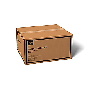 Medline Extrasorbs Extra Strong Disposable Underpads, Super Absorbent Dry Pads, 30 x 36, Case of 70