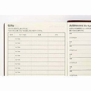 Hobonichi Techo 5-Year Techo Book [Japanese/A5/January 2024 Start/2024 to 2028/5-Years Diary]